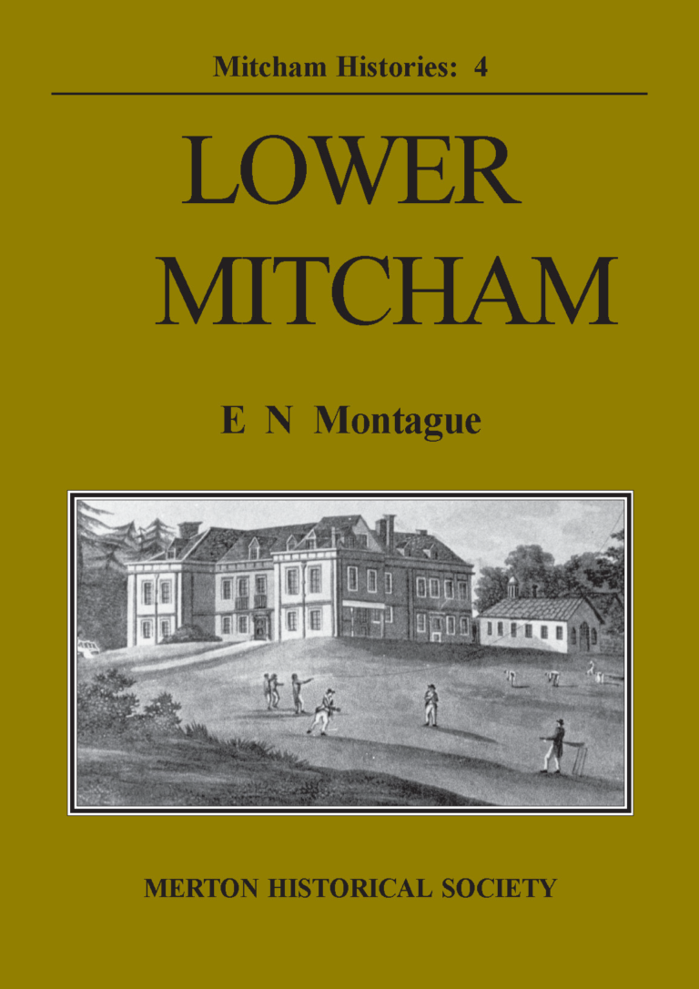 Mitcham Histories – MERTON HISTORICAL SOCIETY