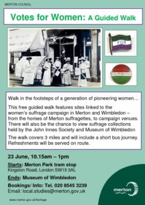 wspu walk – MERTON HISTORICAL SOCIETY